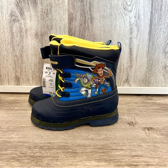Disney | Shoes | Toy Story Winter Snow Boots Boys Kids Sz Disney Pixar ...